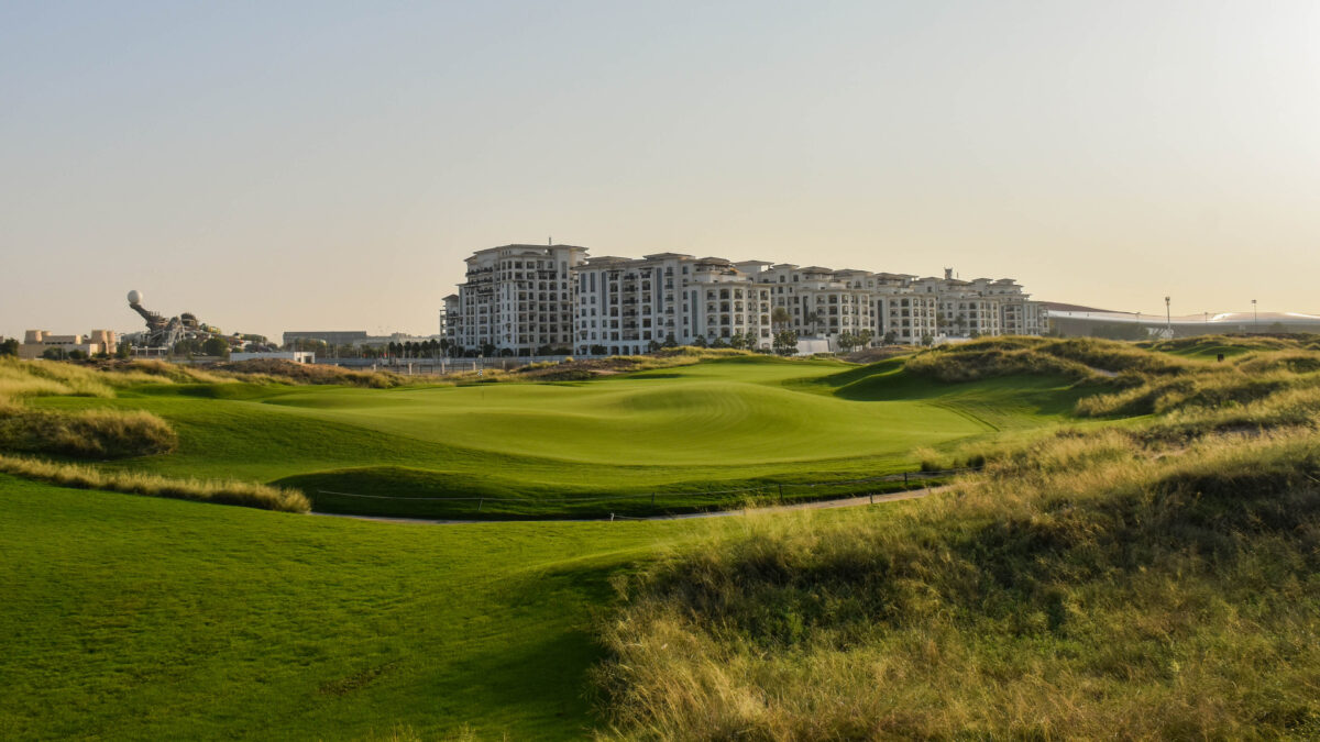 Golfplatz Yas Links Abu Dhabi
